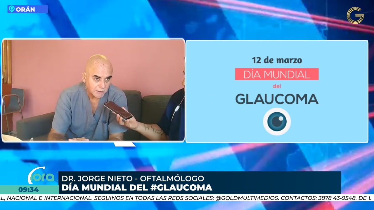 #ORAN | HOY 12 DE MARZO DIA MUNDIAL DEL GLAUCOMA | FM GOLD ORAN 107.1 MHZ